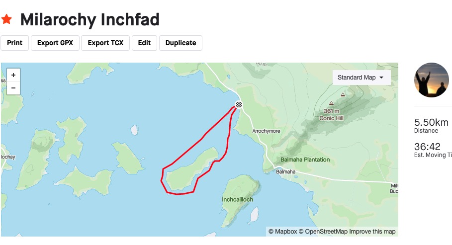 In search of the Inchfad canal